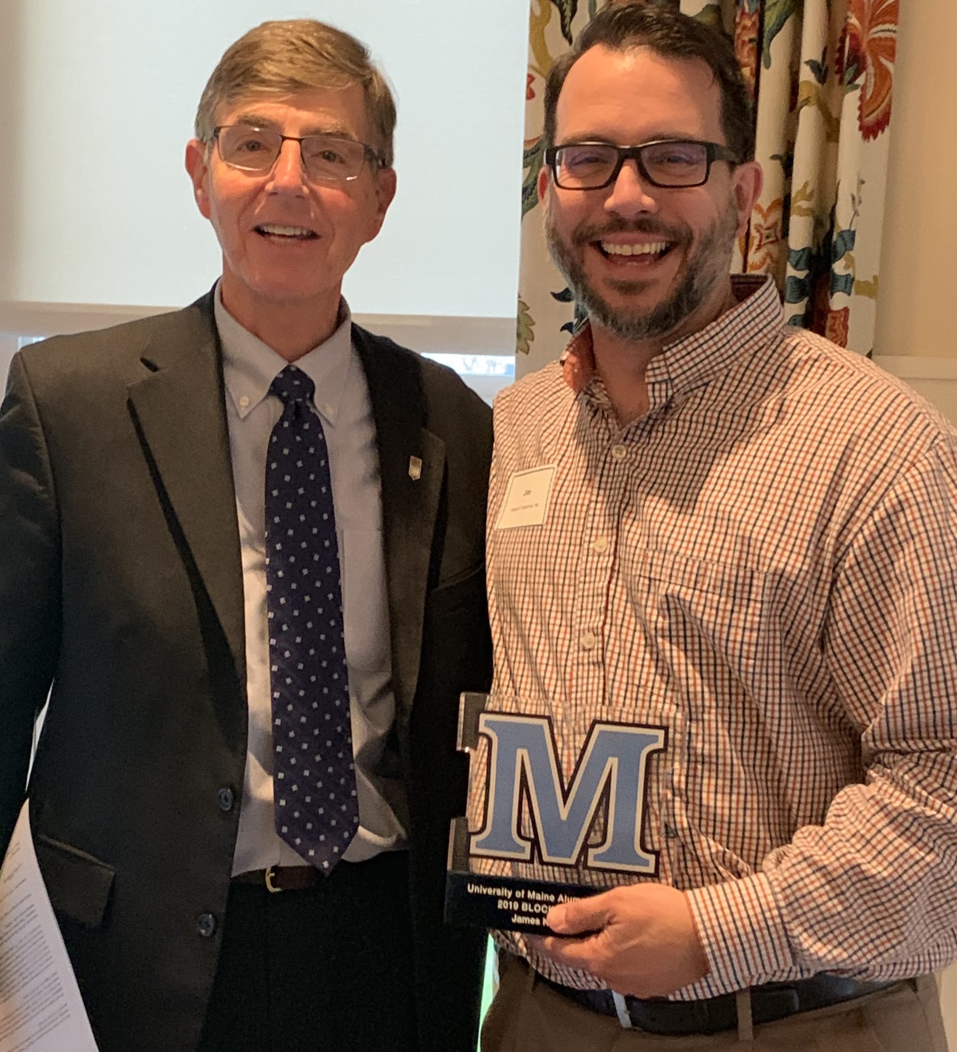 Kachmar ’94 Receives 2019 Block “M” Award | UMaine Alumni Association